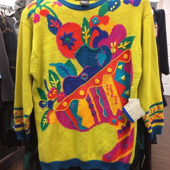 IB Diffusion | Sweaters | Nwt Vintage Ib Diffusion Sweater Small 68 ...